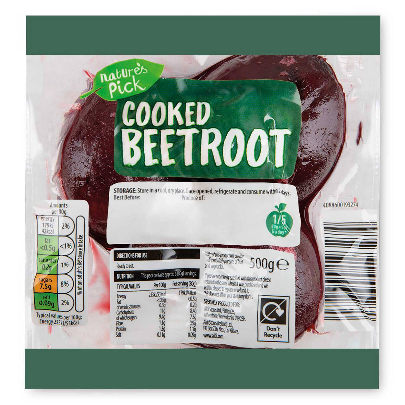 Cooked Beetroot | ALDI UK